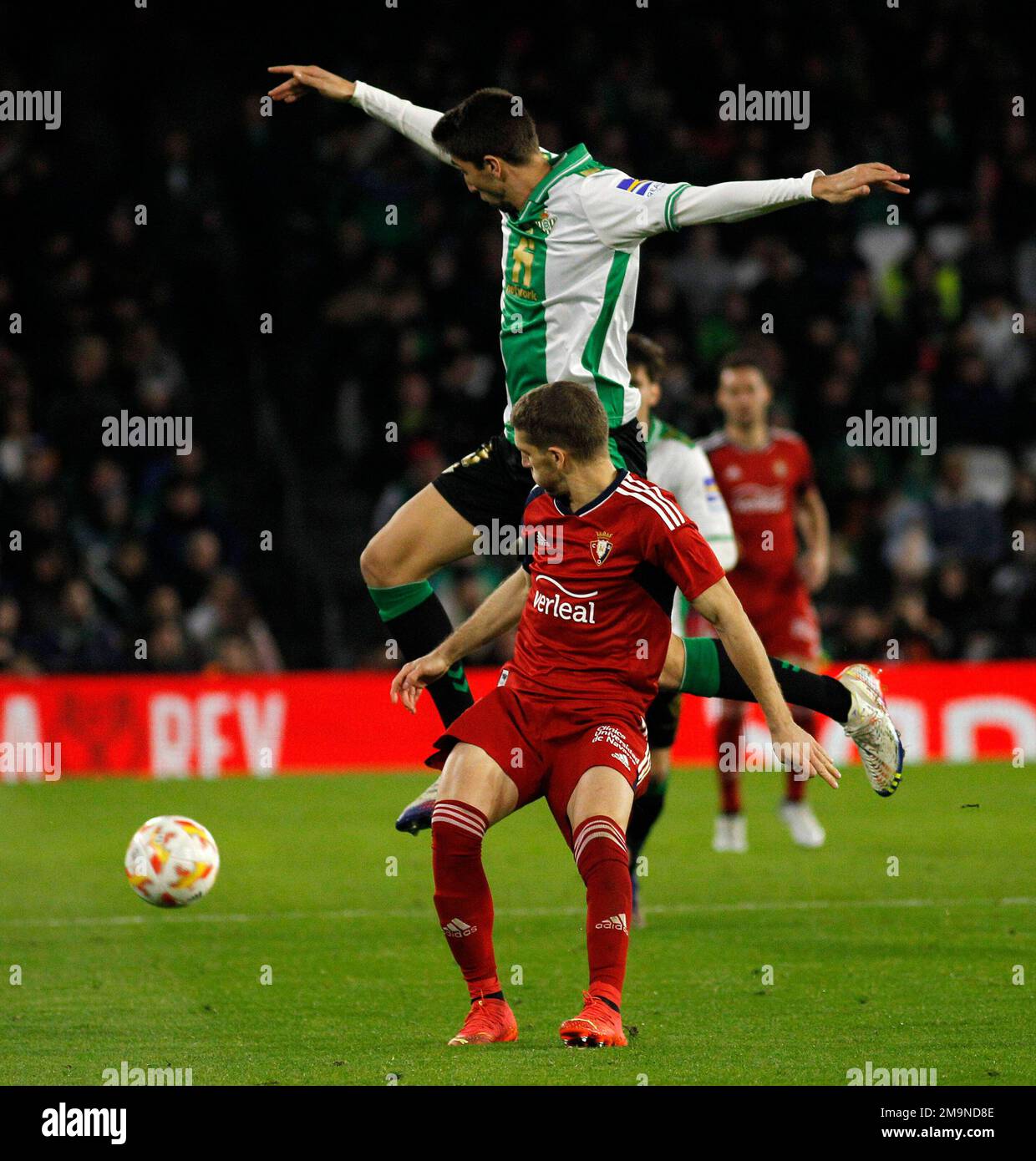 Spanish King Cup soccer match Betis vs Osasuna at Benito Villamarin ...