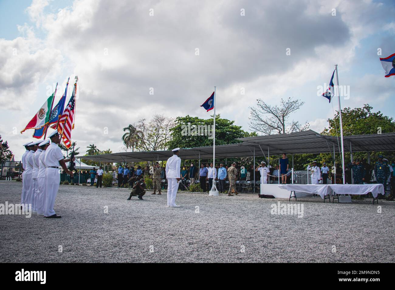 Governor General Dame Froyla Tzalam, attends the Exercise TRADEWINDS ...