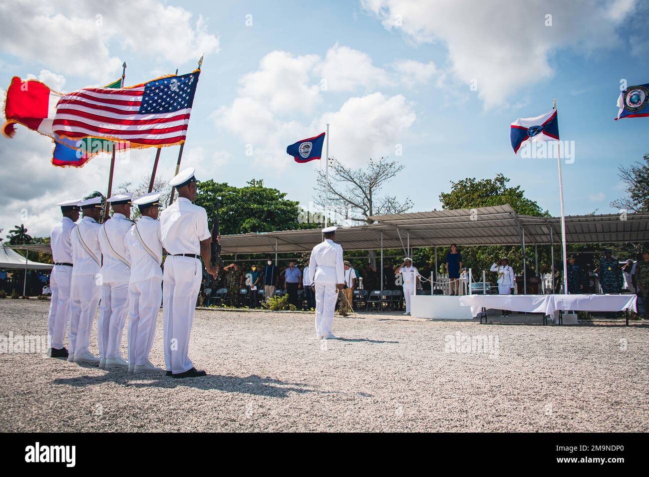 Governor General Dame Froyla Tzalam, attends the Exercise TRADEWINDS ...