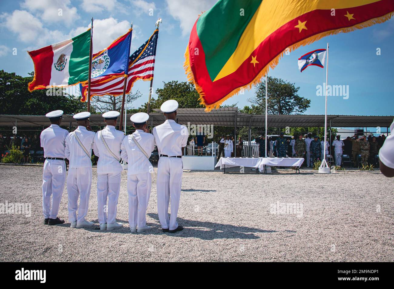 Governor General Dame Froyla Tzalam, attends the Exercise TRADEWINDS ...
