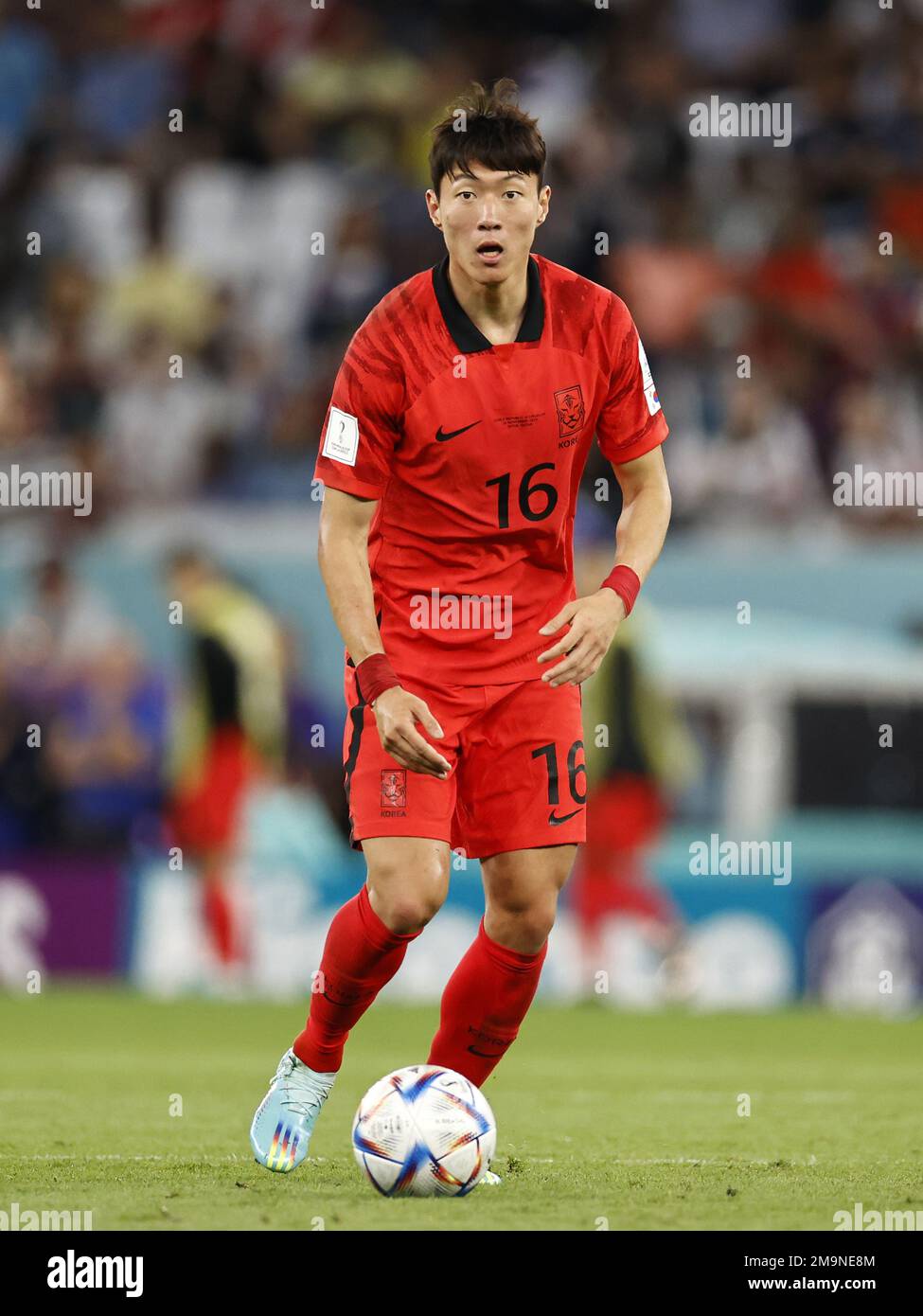 DOHA - Ui-jo Wang of Korea Republic during the FIFA World Cup Qatar ...