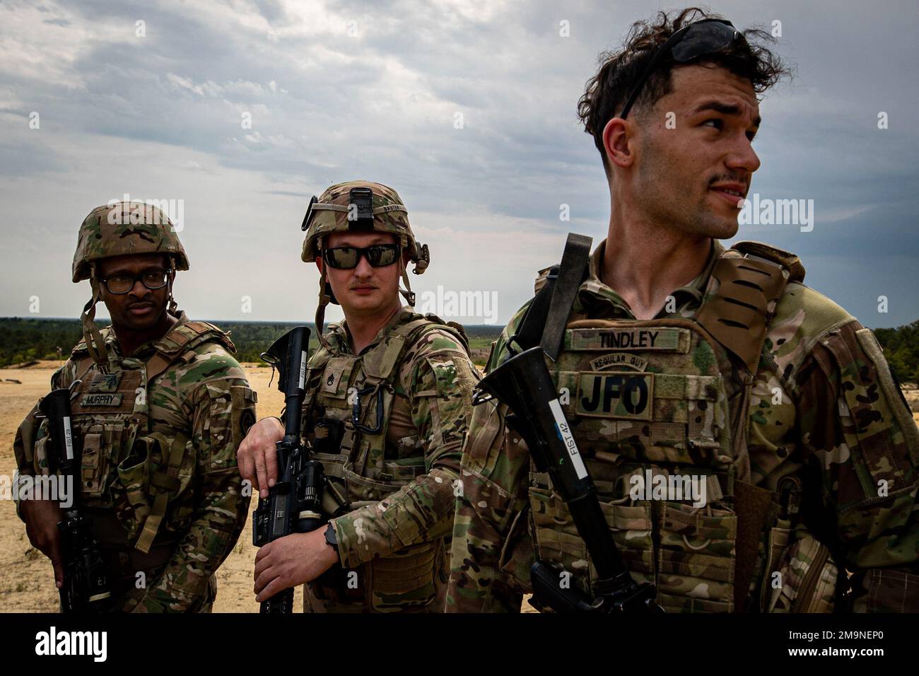 U.S. Army Joint Fire Support Specialists with the Fire Support ...