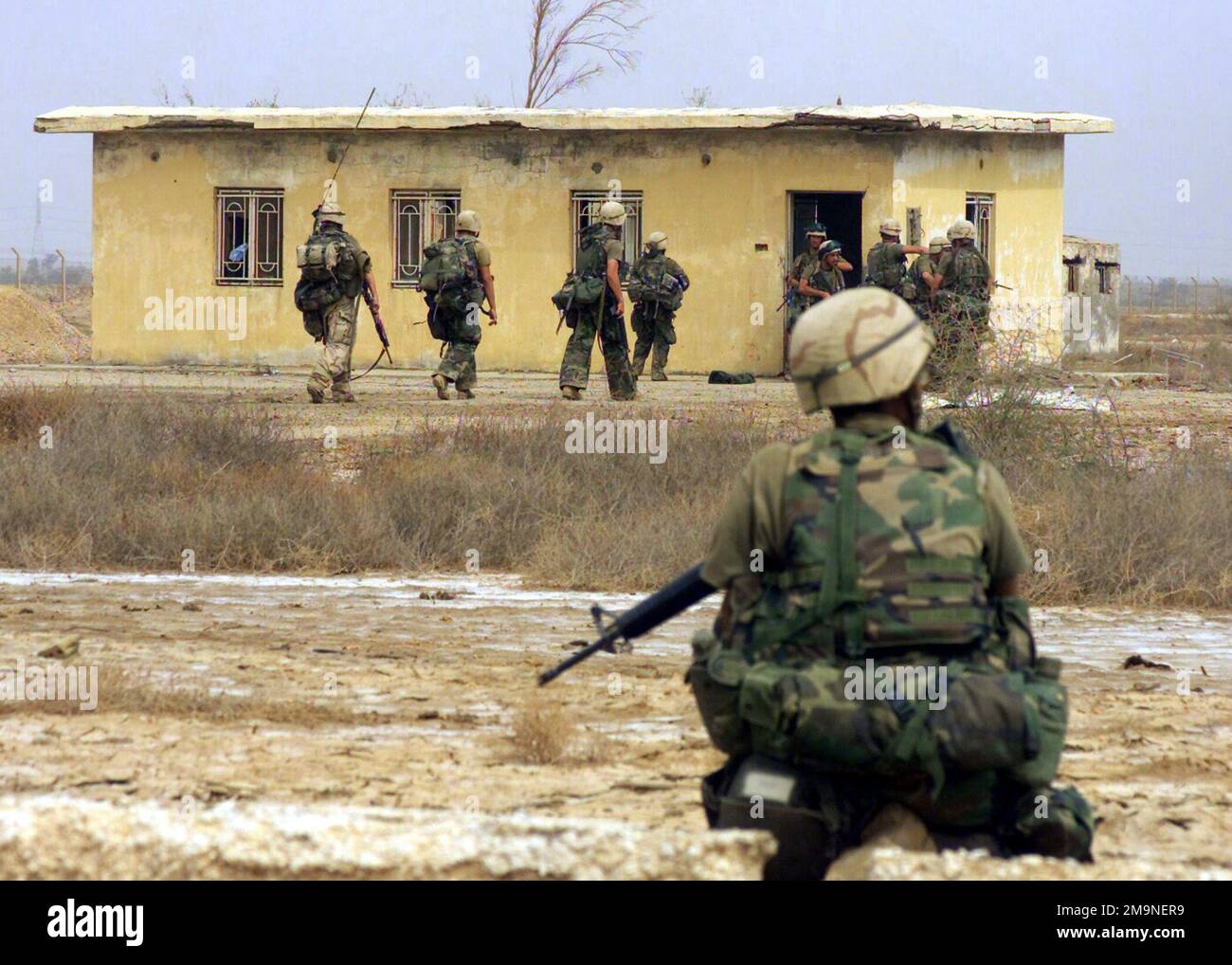 Marines from Echo Company, Battalion Landing Team (BLT), 2nd Battalion ...