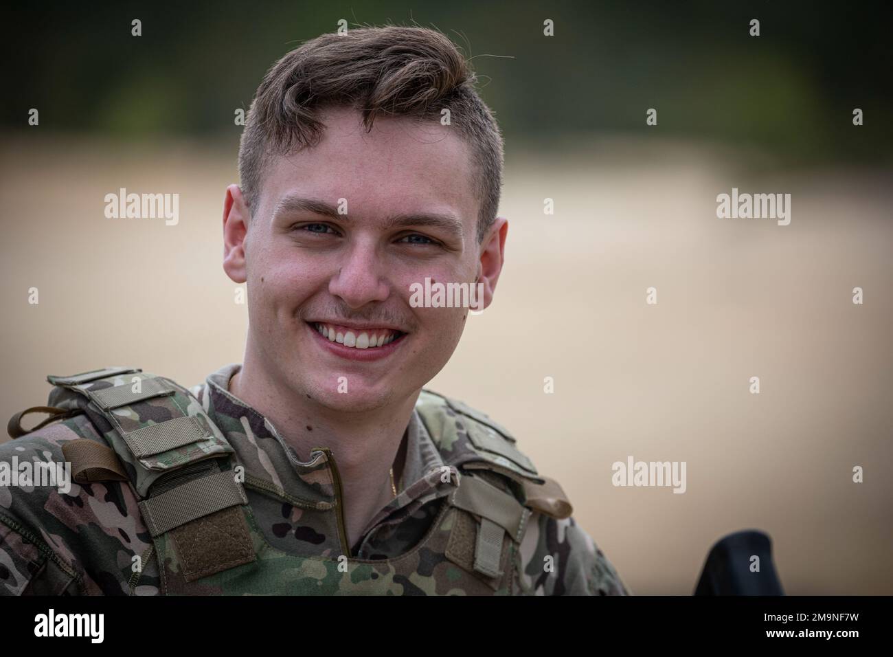 A U.S. Army Joint Fire Support Specialist with the Fire Support ...