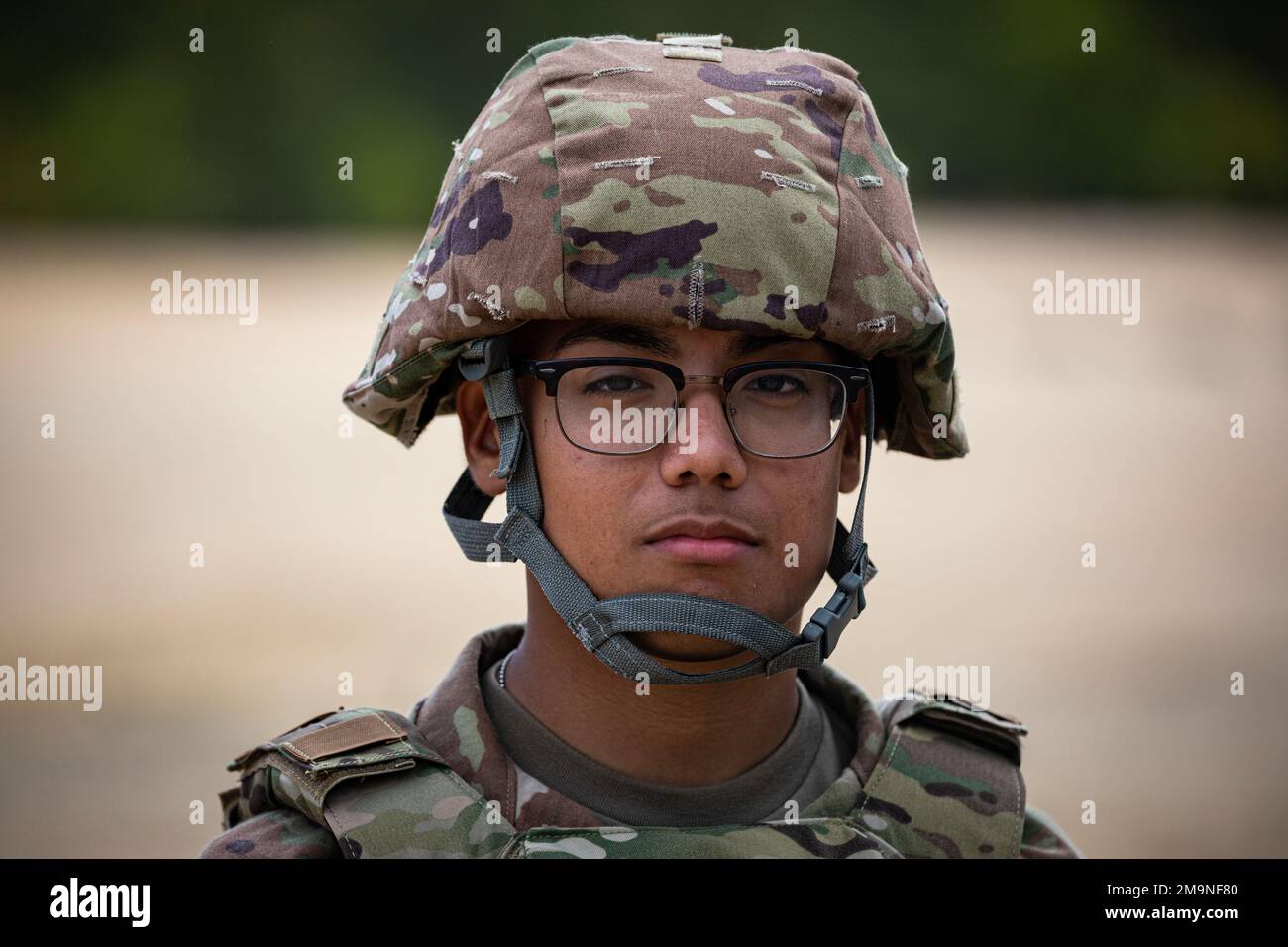 A U.S. Army Joint Fire Support Specialist with the Fire Support ...