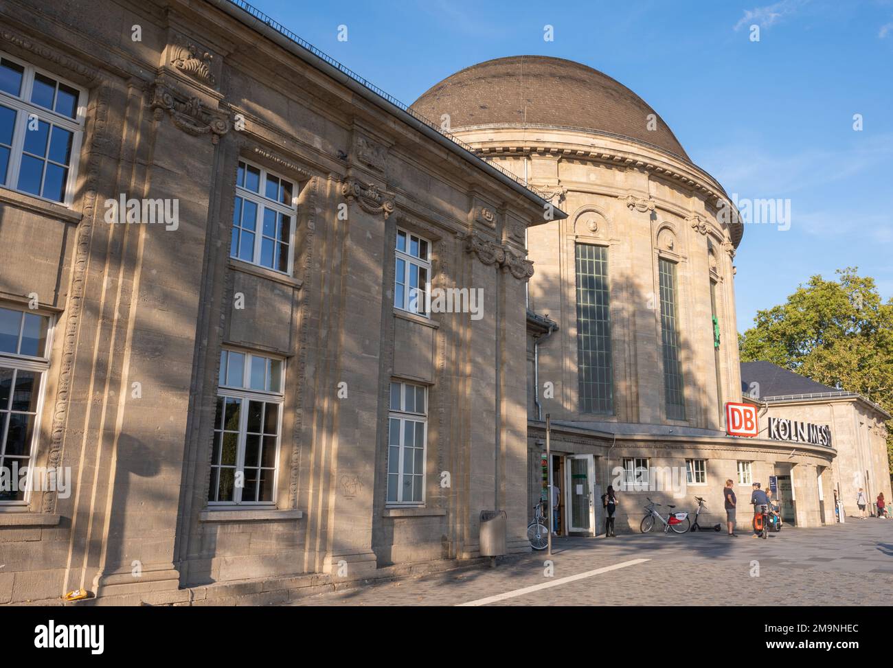 Cologne September 2021: The Cologne Messe Deutz station is a Deutsche ...
