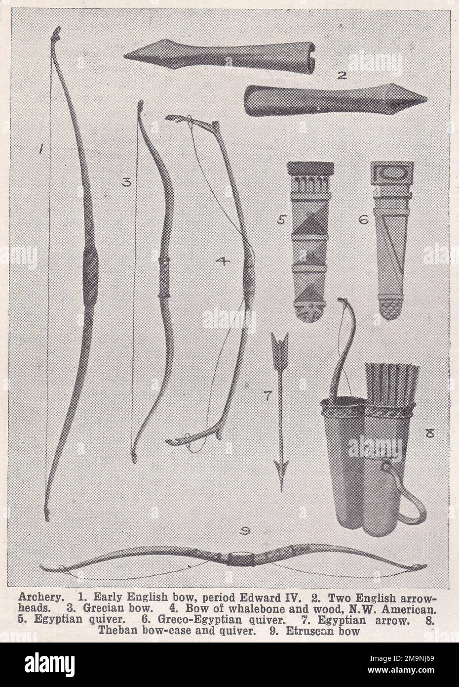 Archery - Early Examples Stock Photo - Alamy