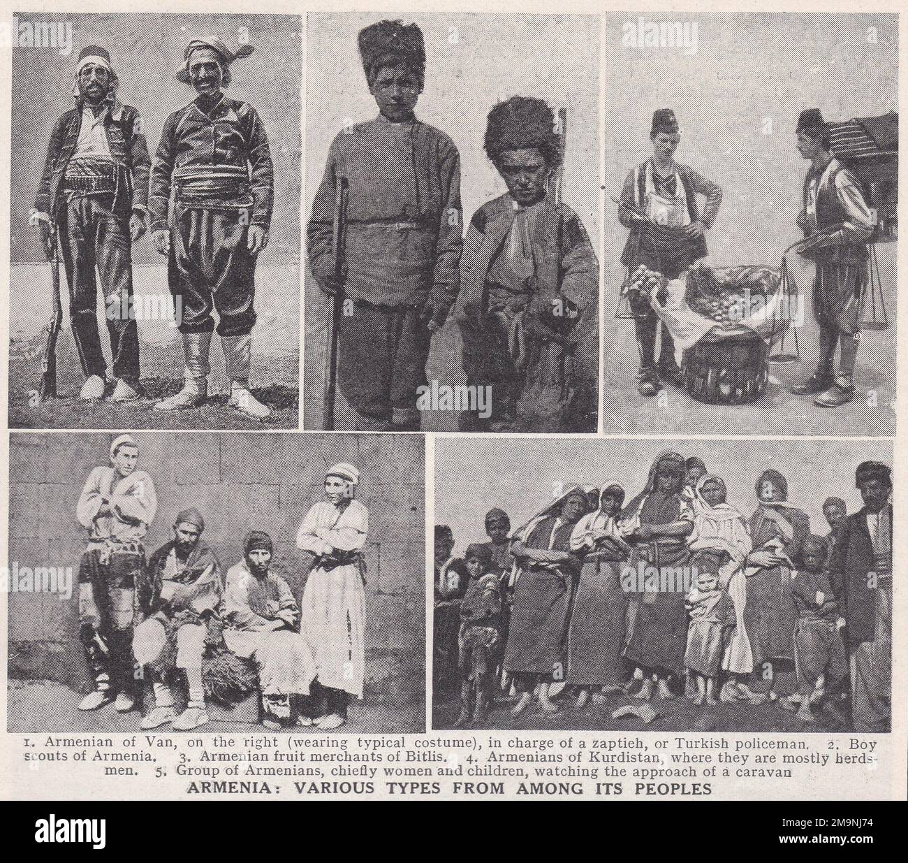 Armenia - Various types from among its peoples Stock Photo - Alamy