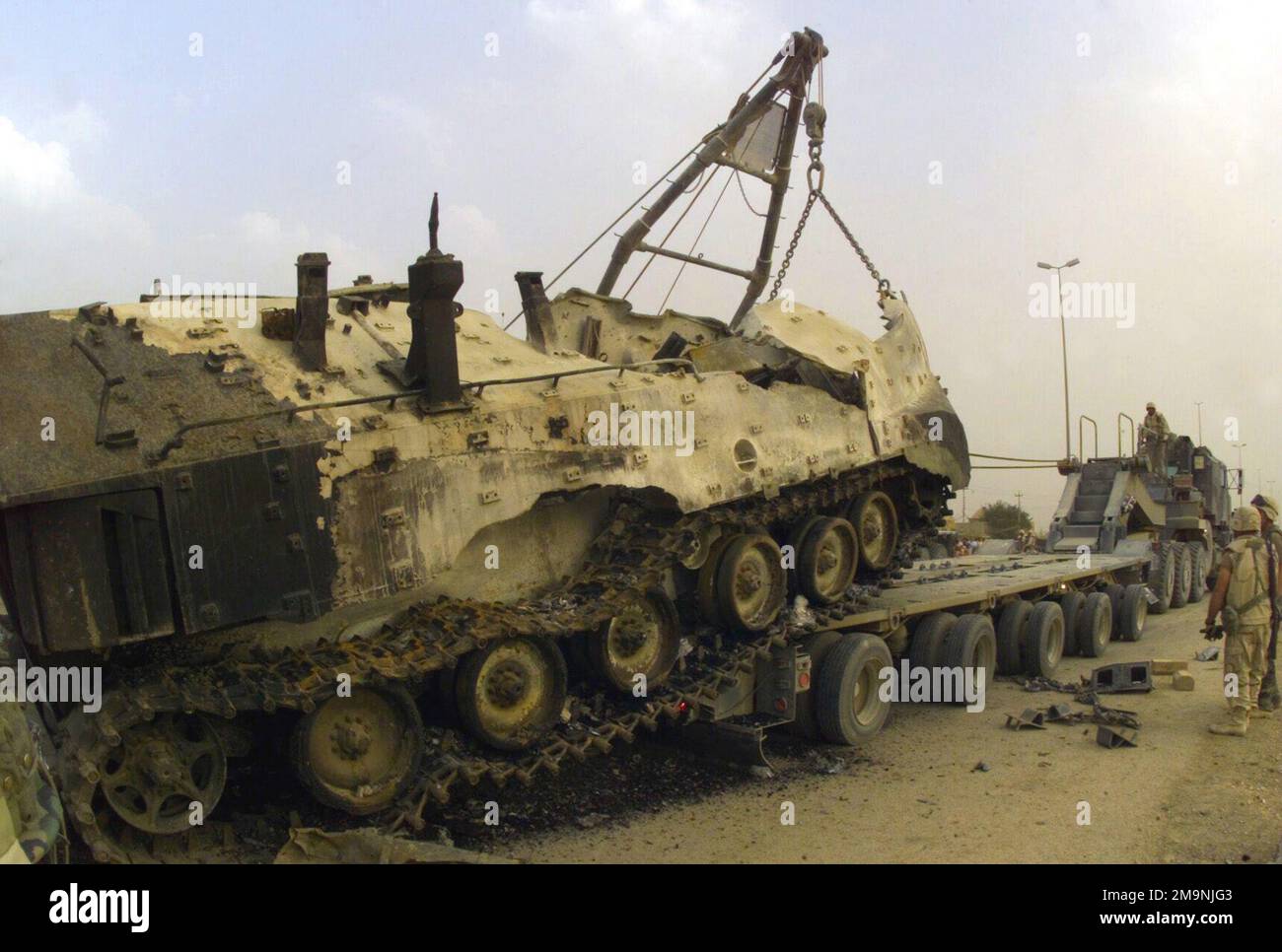 US Marine Corps (USMC) Marines assigned to Combat Service Support ...