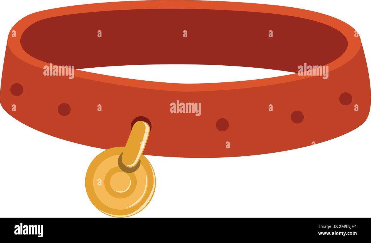 Dog collar icon. Cartoon pet owner symbol Stock Vector Image & Art - Alamy