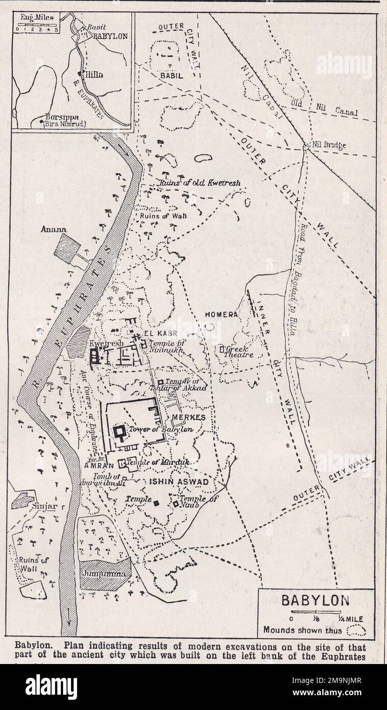 Map of the babylonian empire hi-res stock photography and images - Alamy
