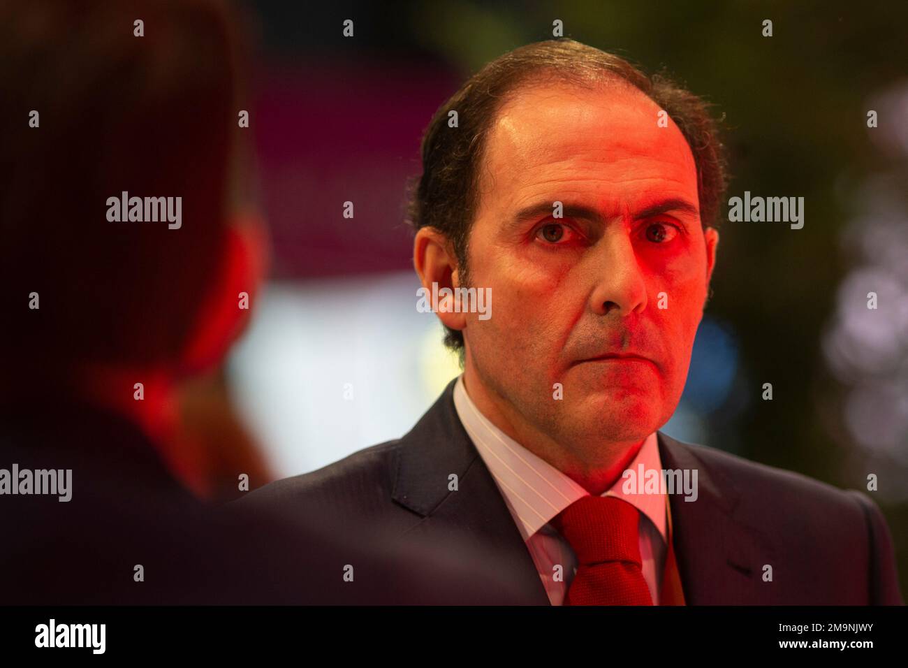 Madrid, Spain. 18th Jan, 2023. Javier Sánchez-Prieto, president of ...