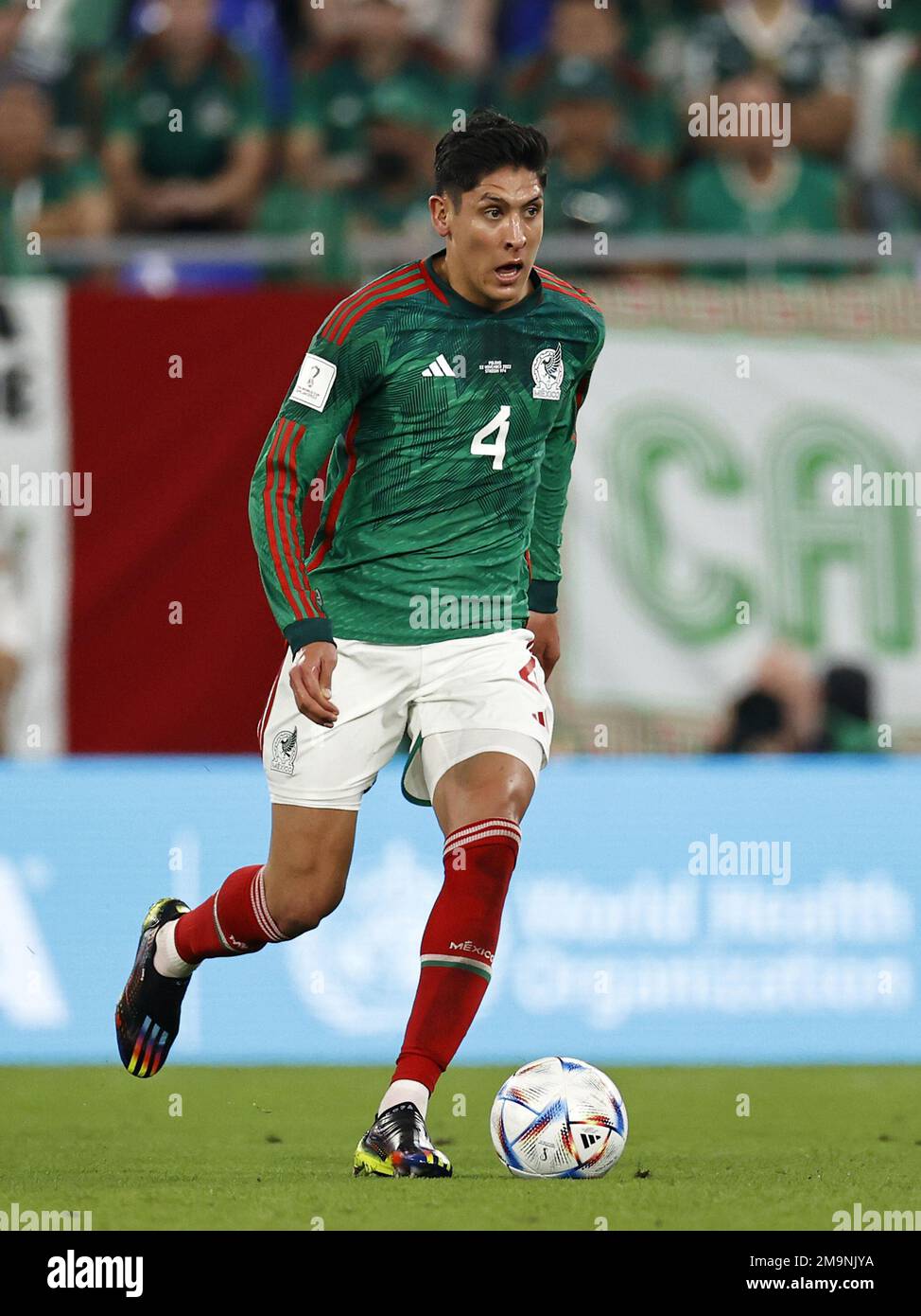DOHA - Edson Alvarez of Mexico during the FIFA World Cup Qatar 2022 ...