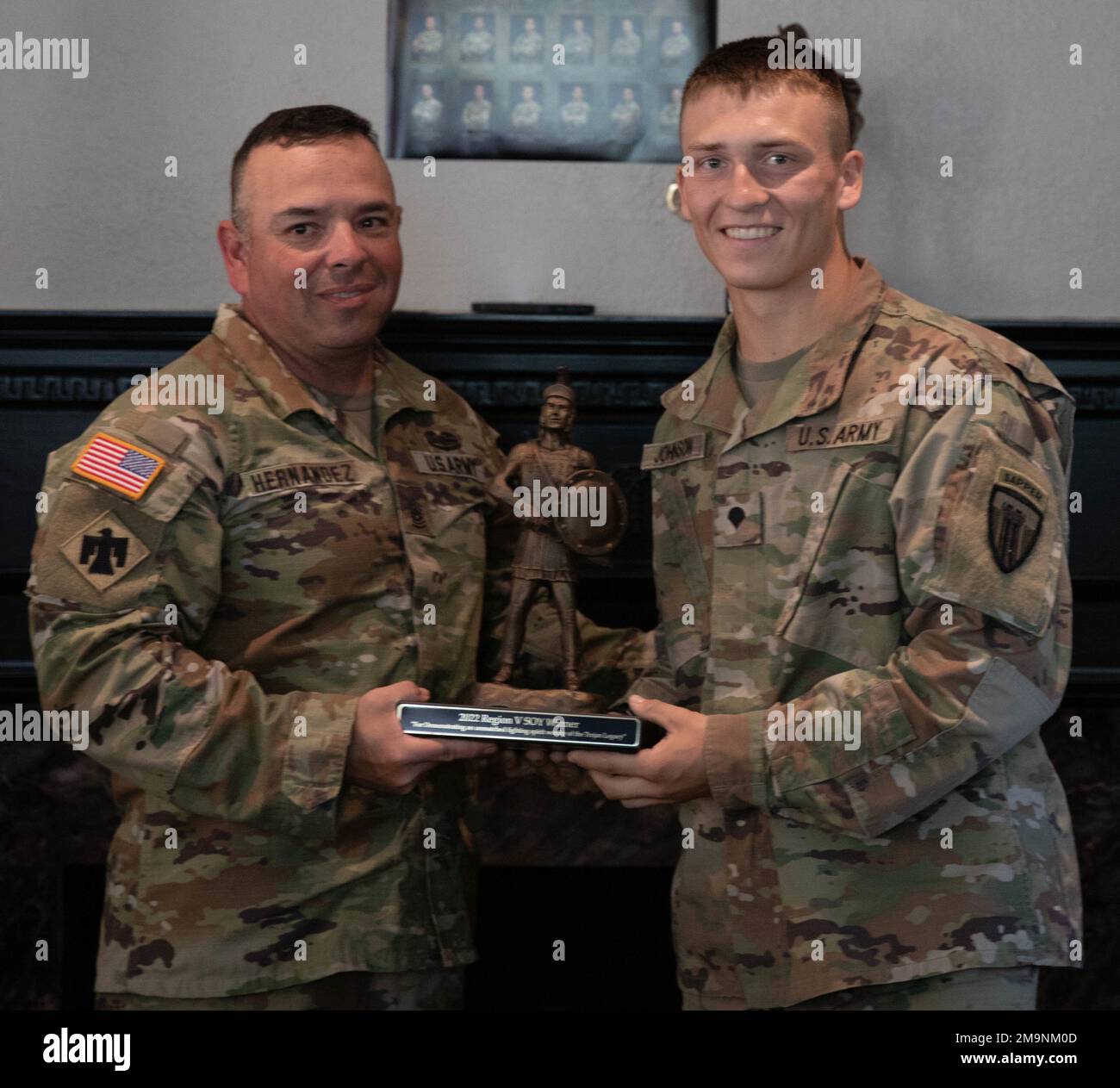 Command sergeant major johnson hi-res stock photography and images - Alamy