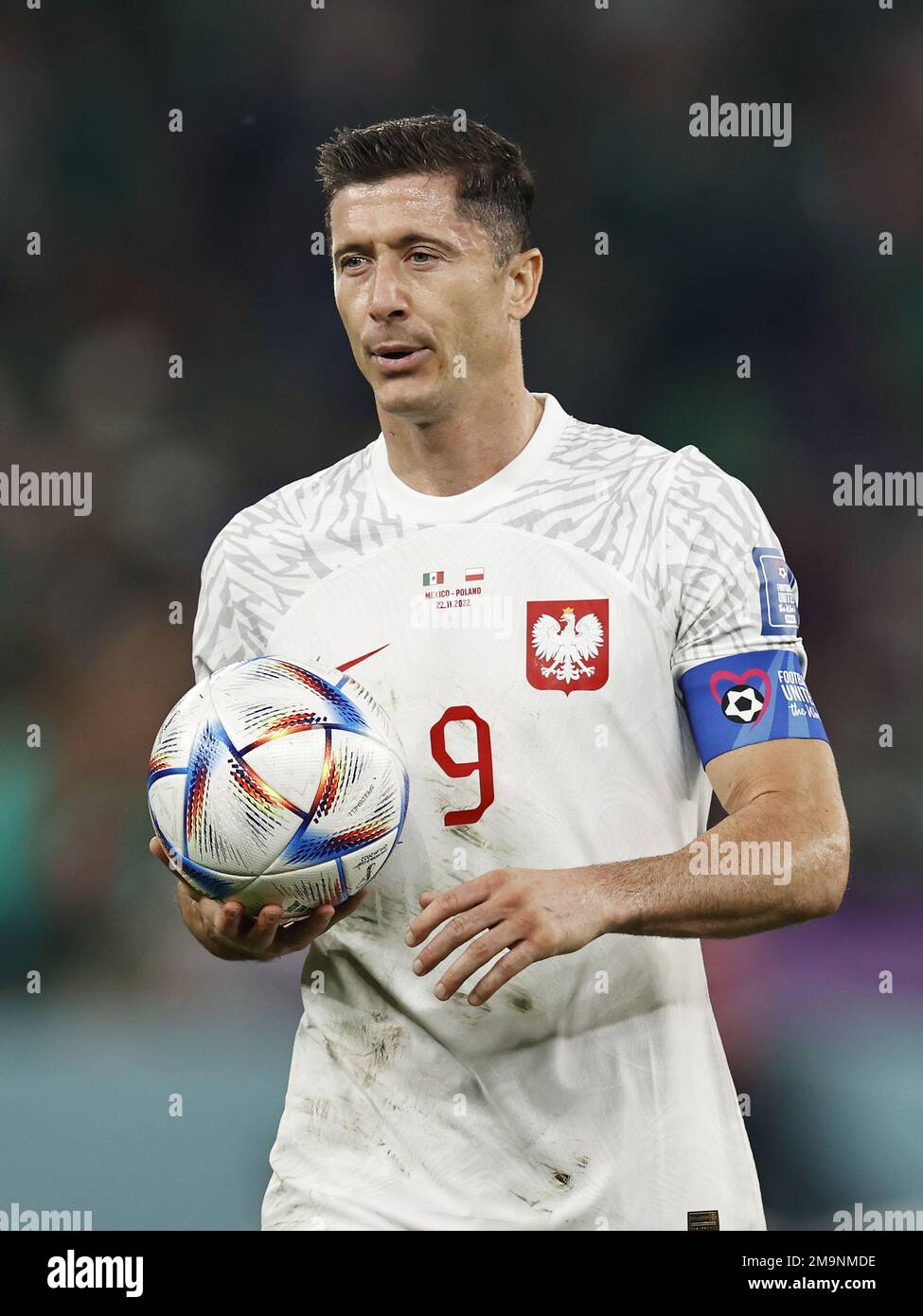 DOHA - Robert Lewandowski of Poland during the FIFA World Cup Qatar ...