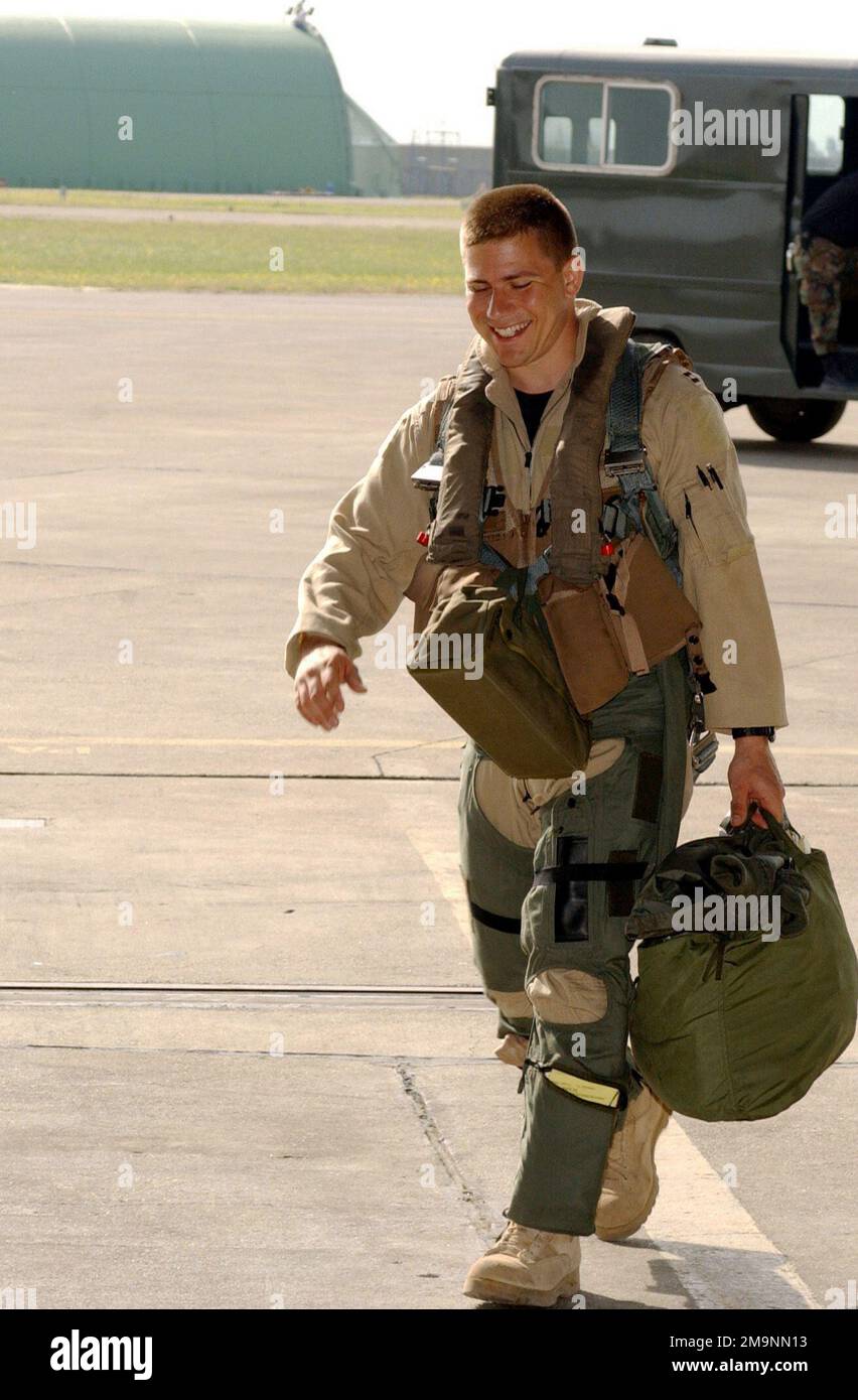 US Air Force (USAF) Captain (CPT) Russ Shinn, 55th Expeditionary ...