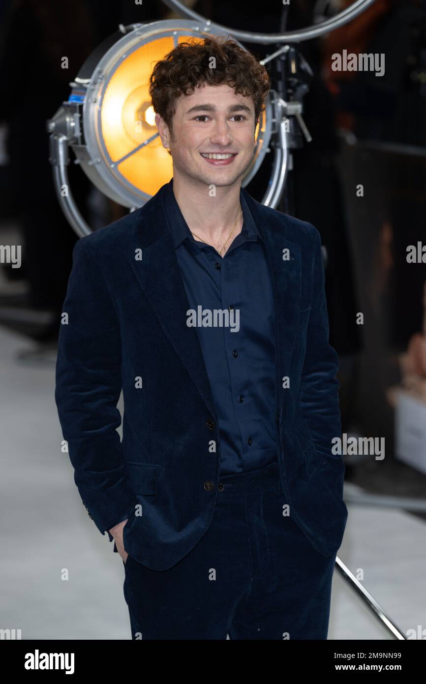 London, UK. 18th January, 2023. Gabriel LaBelle attends The Fabelmans ...