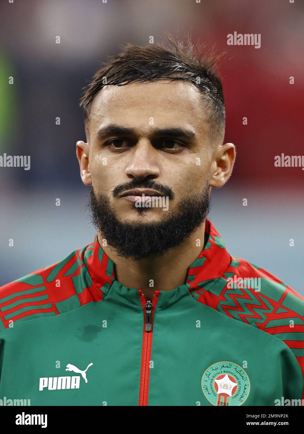 AL KHOR - Sofiane Boufal of Morocco during the FIFA World Cup Qatar ...