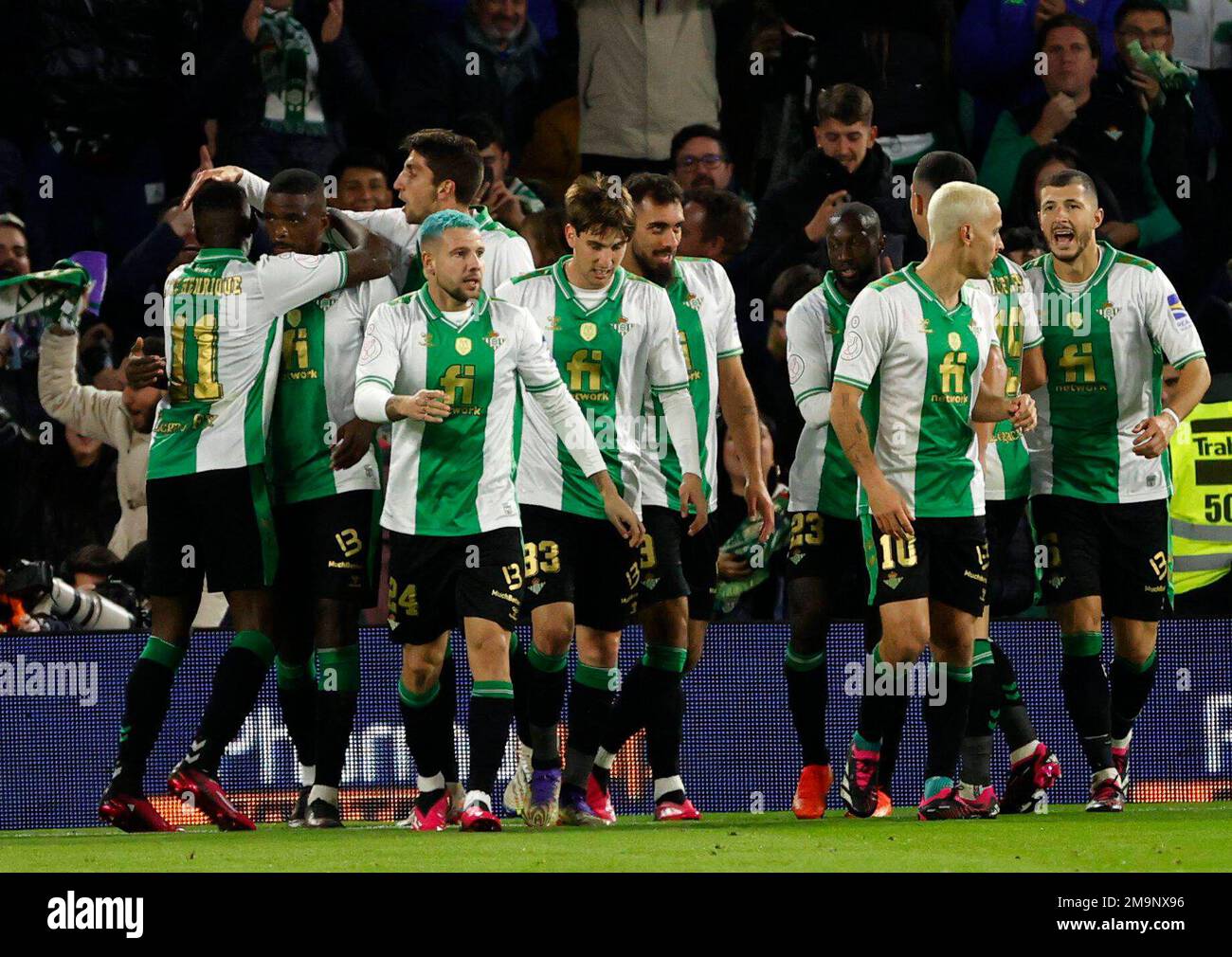 Spanish King Cup soccer match Betis vs Osasuna at Benito Villamarin ...
