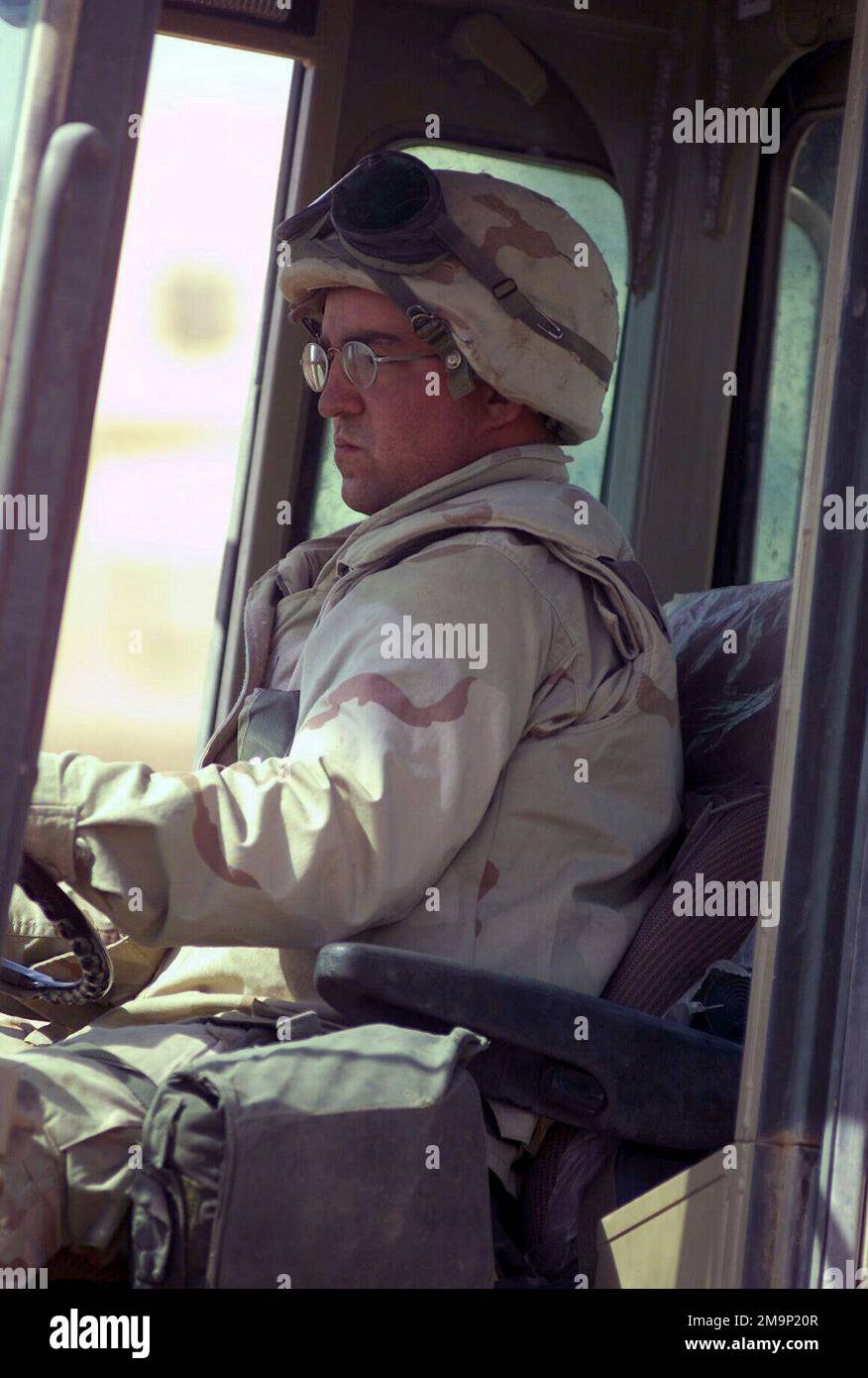 A US Marine Corps (USMC) Marine assigned to the 24th Service Support ...