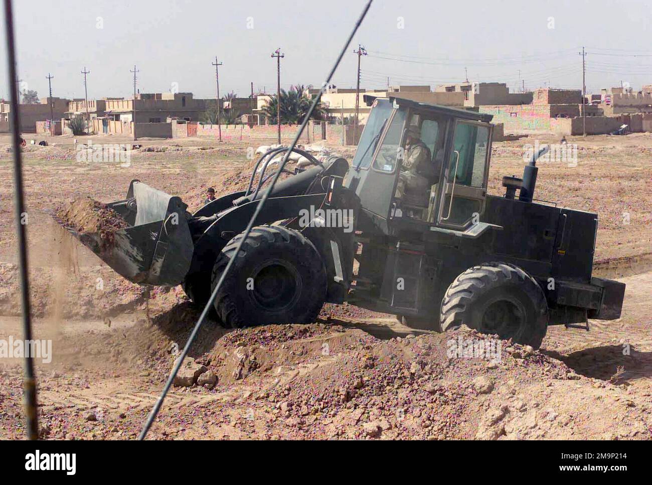 A US Marine Corps (USMC) Marine assigned to the 24th Service Support ...