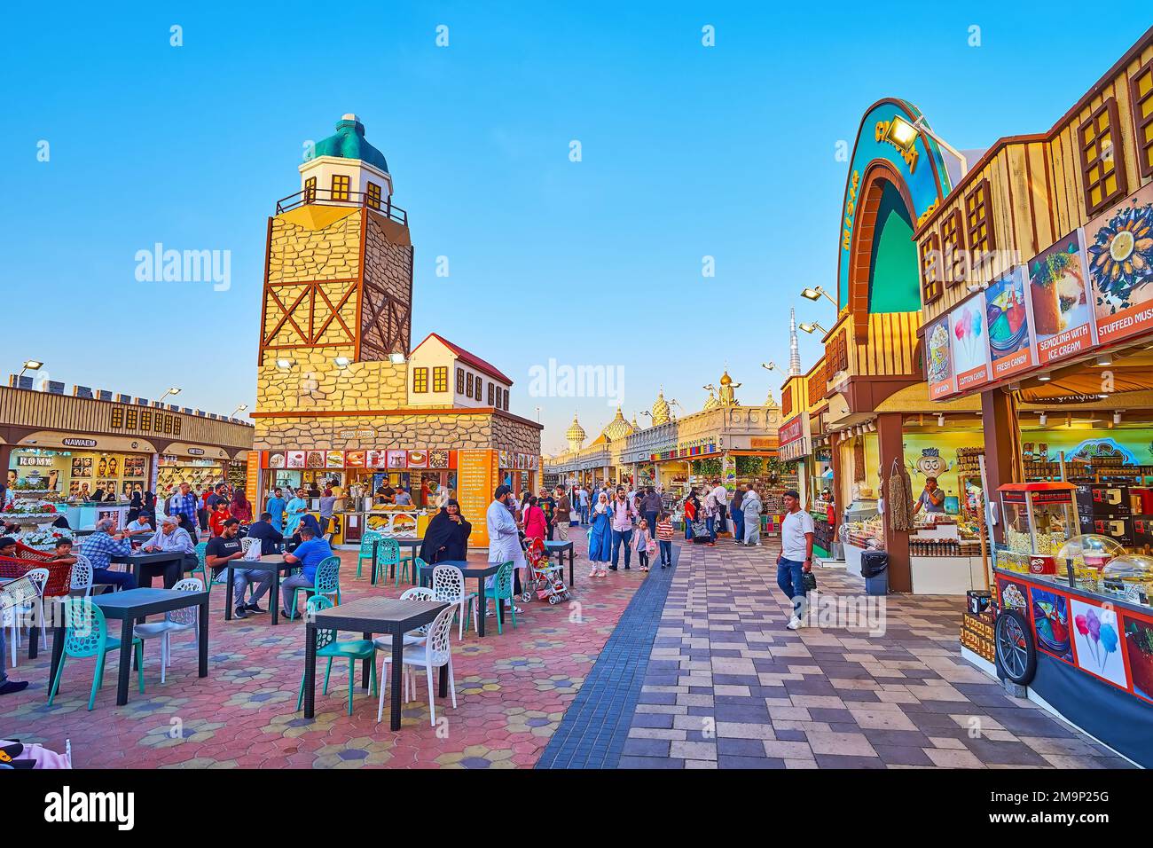 DUBAI, UAE - MARCH 6, 2020: The Turkey Pavilion of Global Village Dubai ...