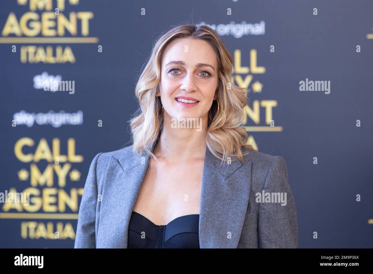 Actress Sara Drago attends the photocall of the tv series "Call my ...