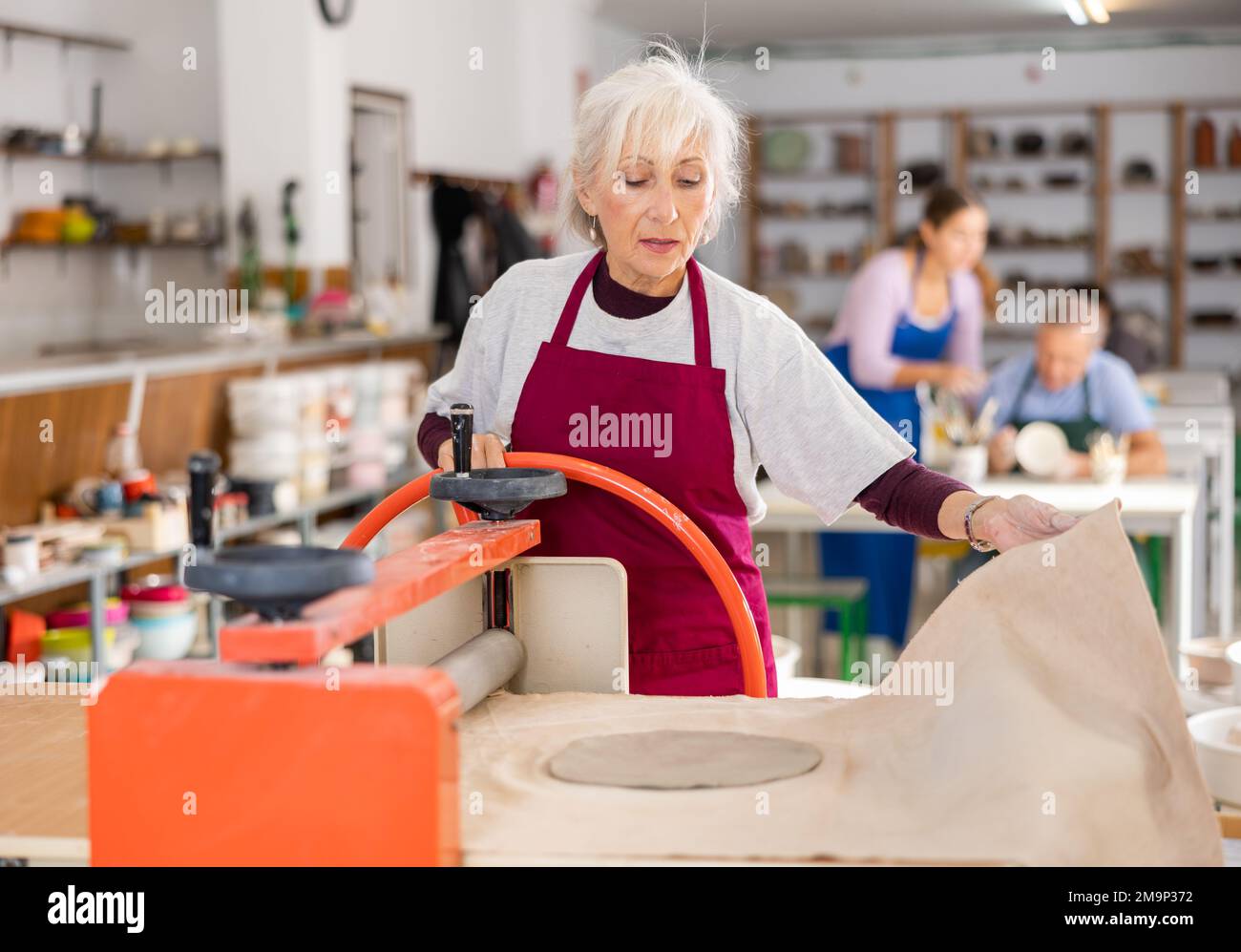 Clay roller hi-res stock photography and images - Alamy