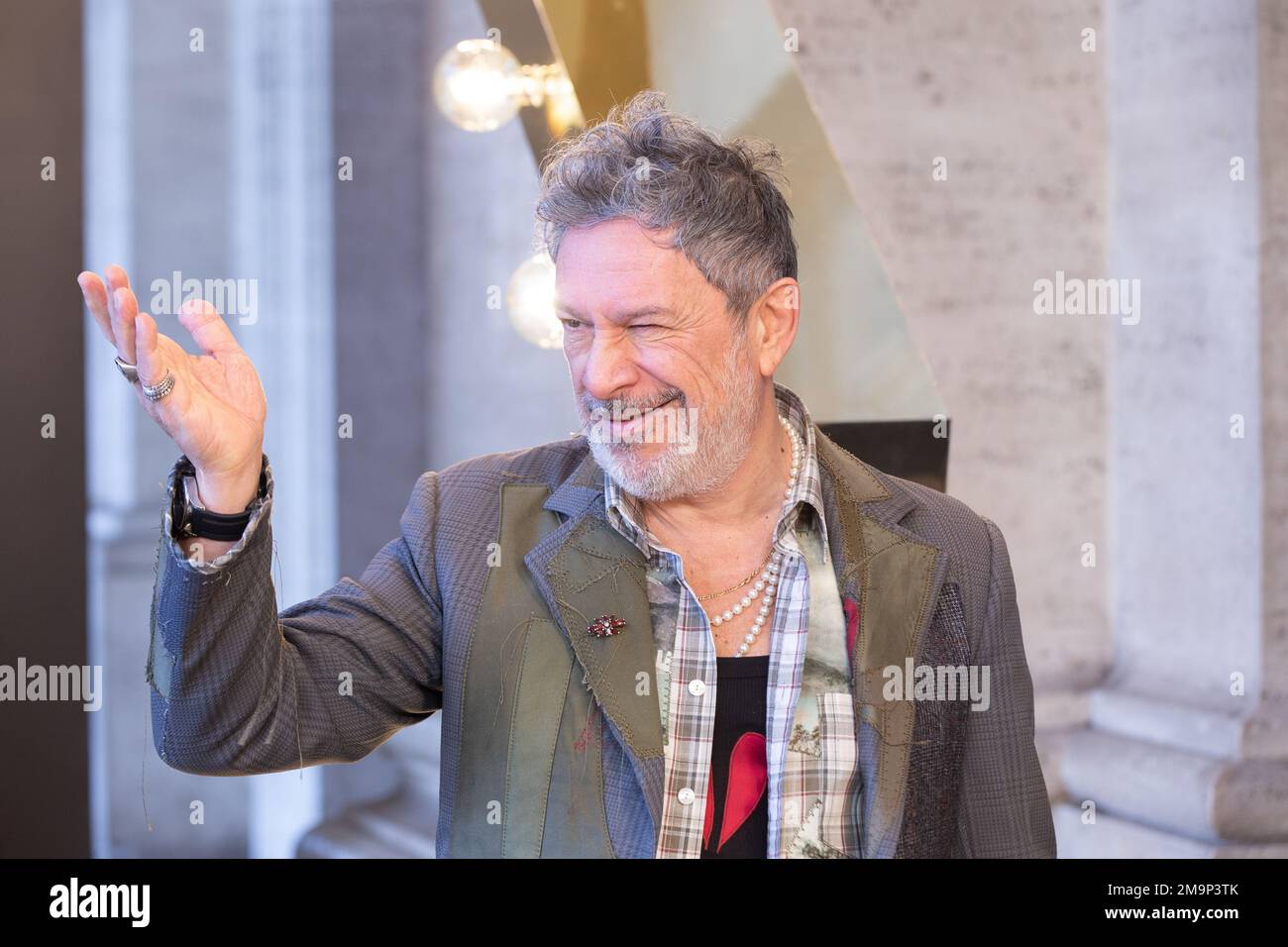 Italy, Italy. 18th Jan, 2023. Actor Michele Di Mauro attends the ...