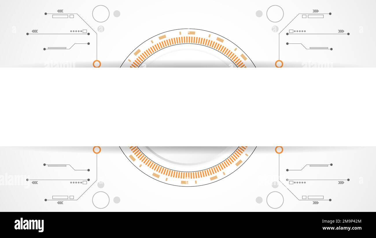 Vector abstract background circle technology hi-res stock photography ...