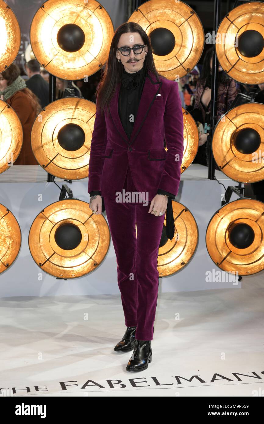 Joshua Kane poses for photographers upon arrival at the UK premiere of ...
