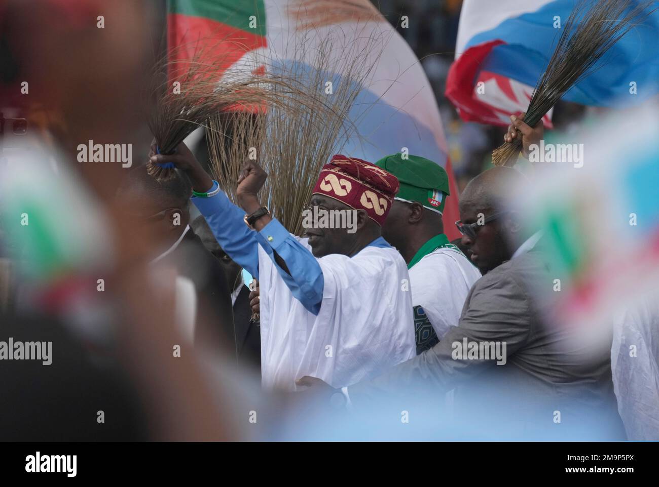 Bola Ahmed Tinubu, presidential candidate of the All Progressives ...