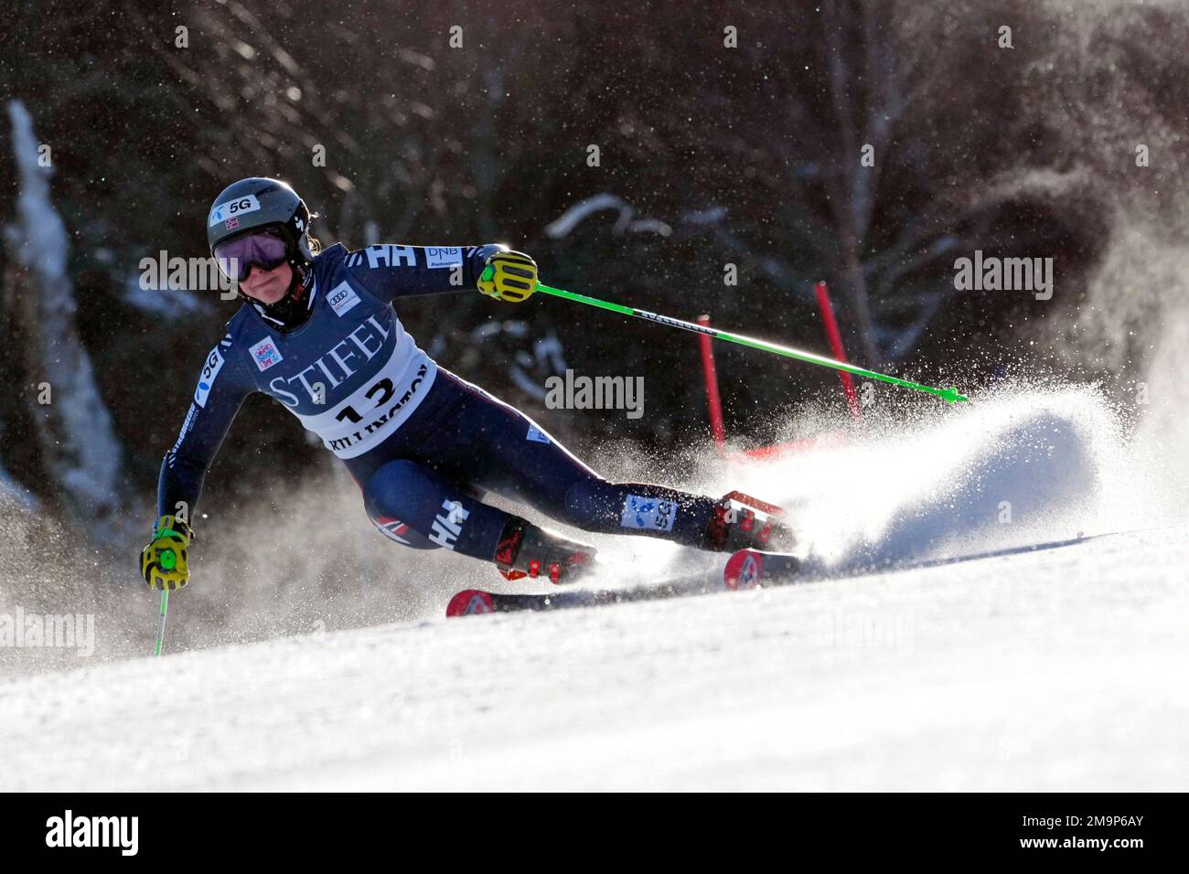 Norway's Thea Louise Stjernesund competes during a women's World Cup ...