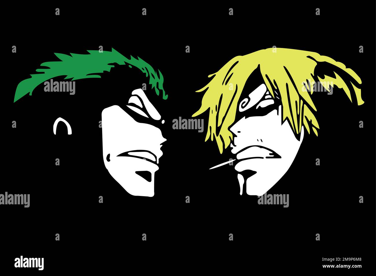 Avatar manga vector hi-res stock photography and images - Alamy