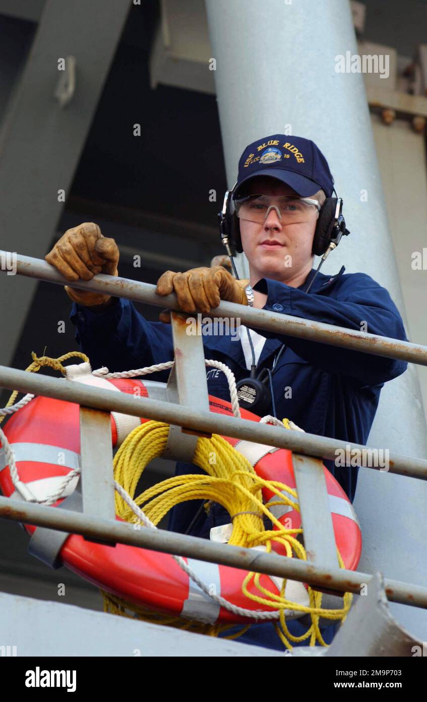 US Navy (USN) Hull Technician Second Class (HT2) Joseph Marcotte ...