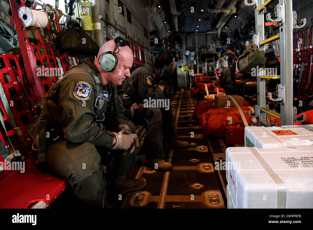 N.Y. Air National Guard 106th Rescue Wing Master Sgt. Joseph Sexton, a ...
