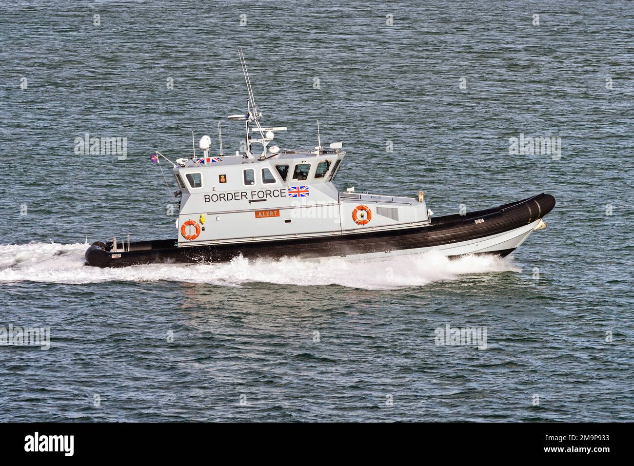 The UK Border Force Coastal Patrol Vessel Alert Stock Photo - Alamy