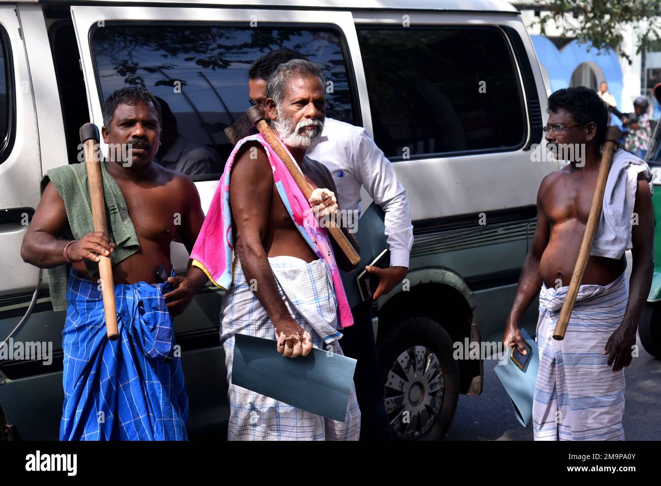 Colombo, Sri Lanka. 18th Jan, 2023. View of Indigenous community ...