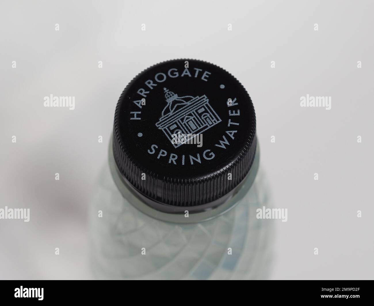 LONDON, UK - CIRCA OCTOBER 2022: Bottle of Harrogate spring water Stock ...