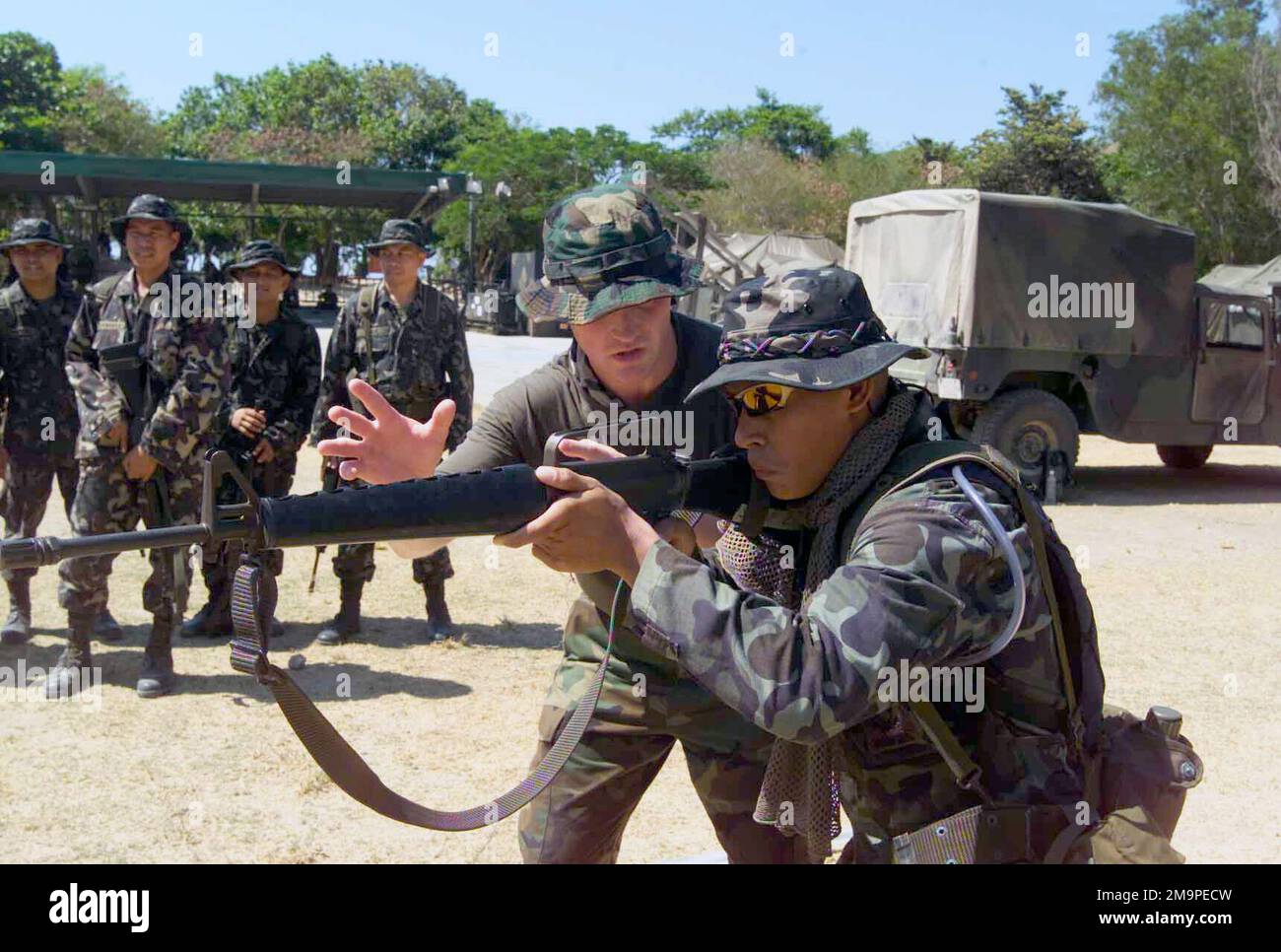 030430-M-9892R-006. Subject Operation/Series: BALIKATAN 2003 Base: Camp ...