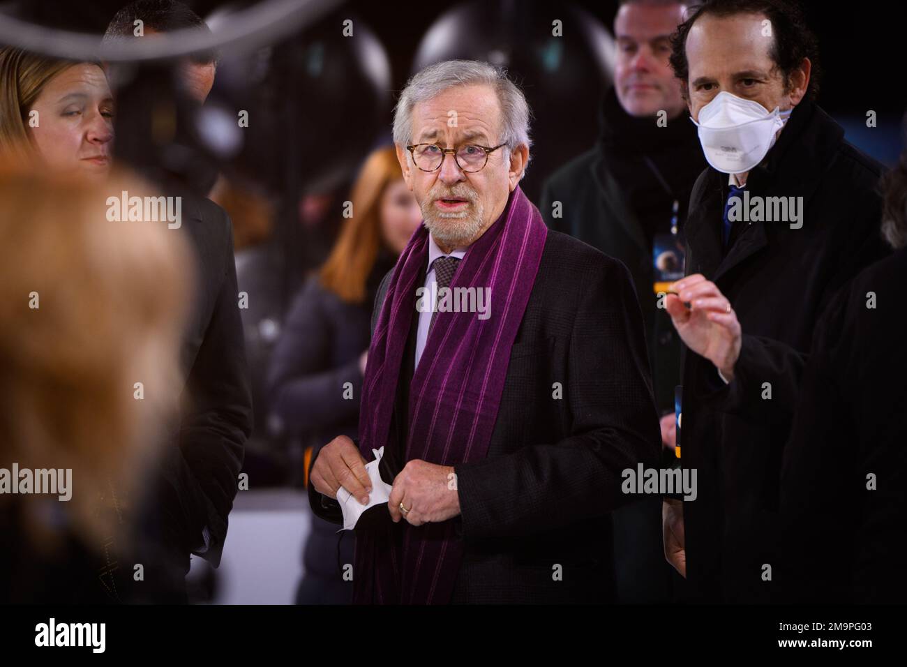 London, UK. 18 January 2023. Steven Spielberg attending The Fabelmans ...