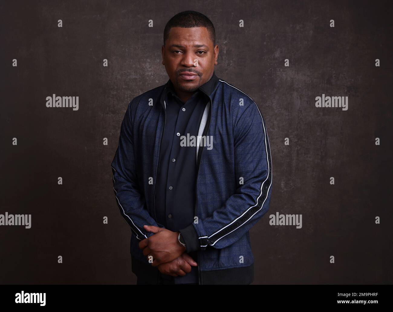 Mekhi Phifer, from the Apple TV+ television series "Truth Be Told ...