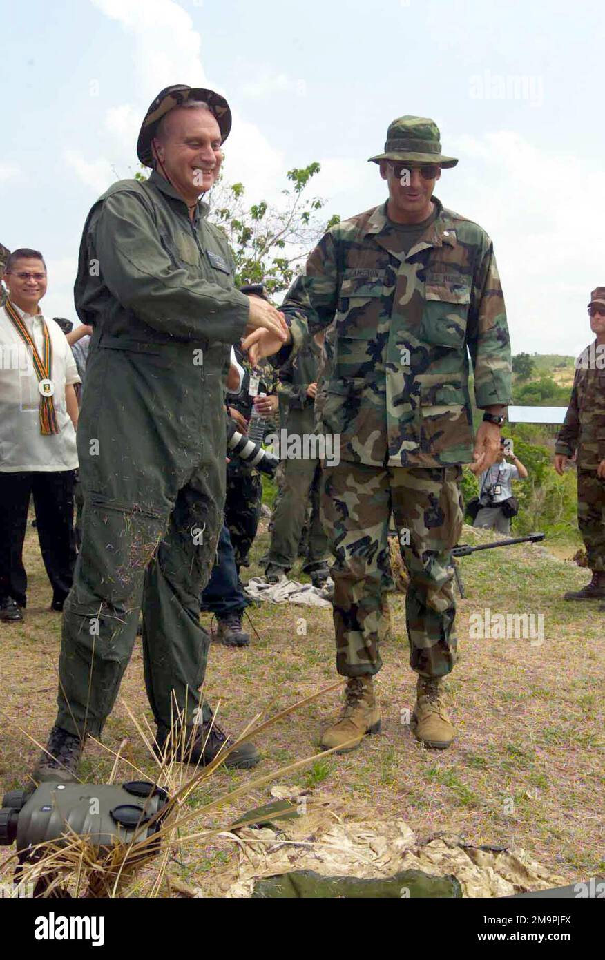030506-M-9892R-011. Subject Operation/Series: BALIKATAN 2003 Base: Fort ...