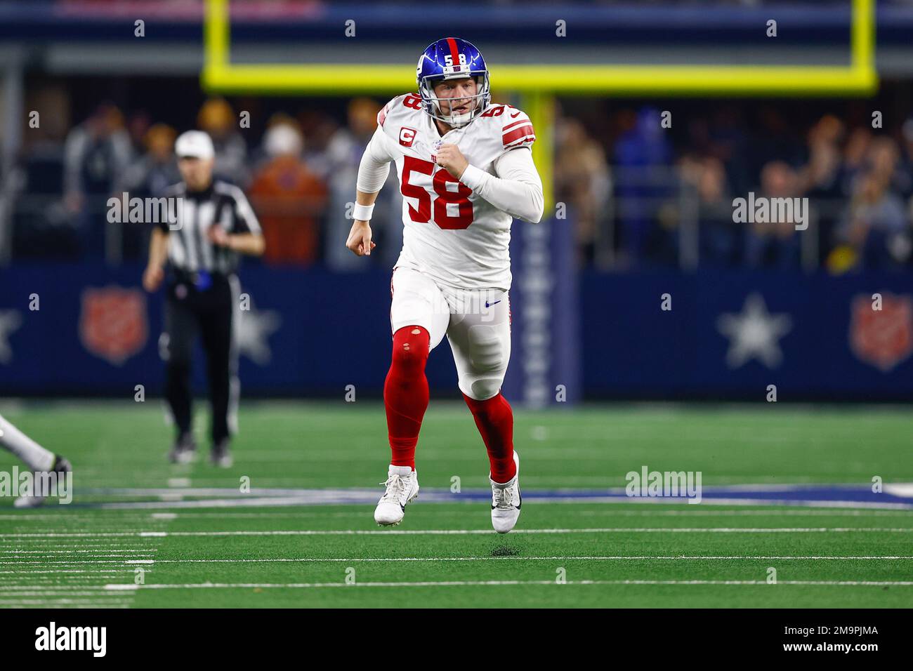 New York Giants long snapper Casey Kreiter (58) is seen during an NFL ...