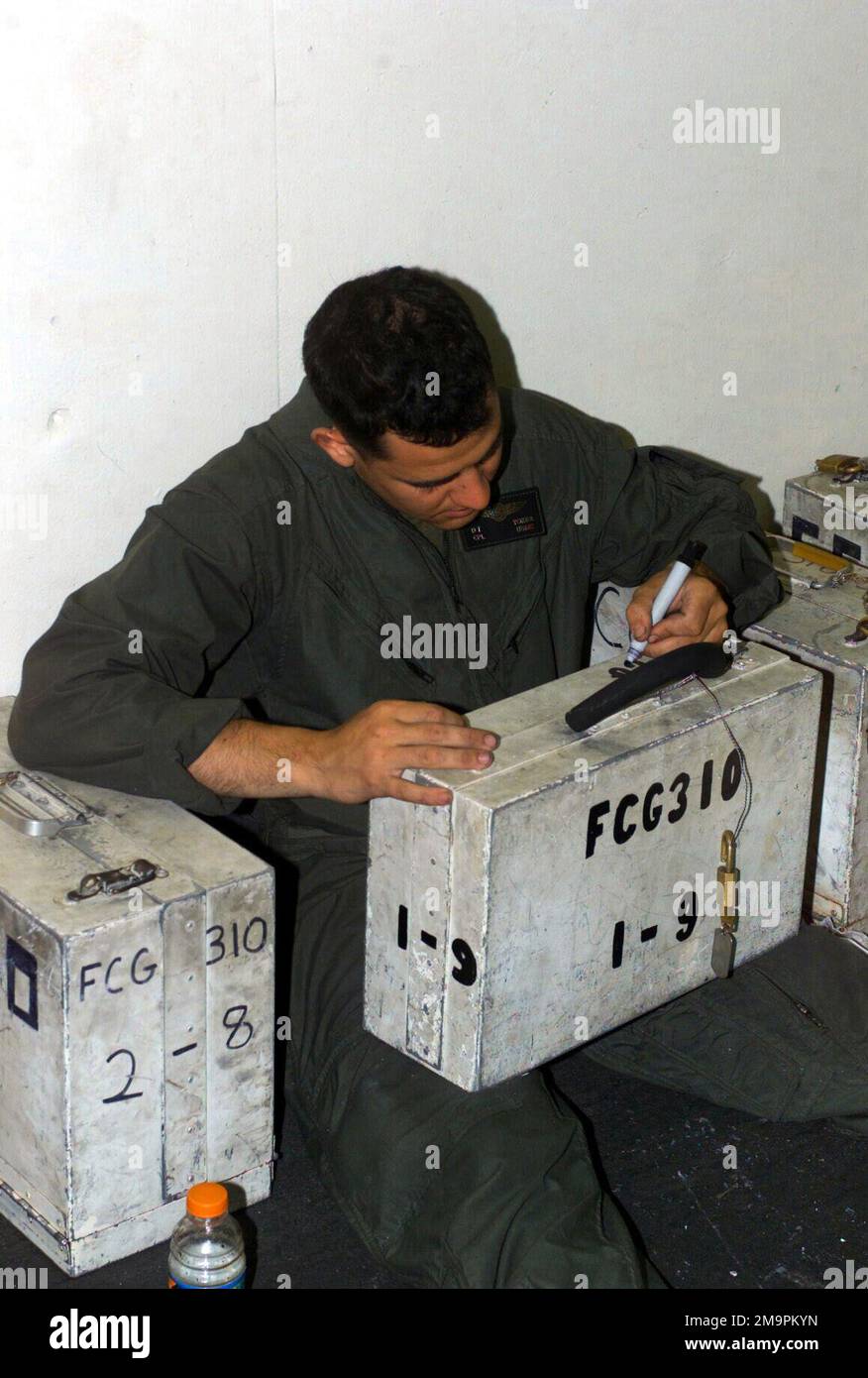 Onboard the US Navy (USN) Amphibious Assault Ship USS NASSAU (LAH-4 ...