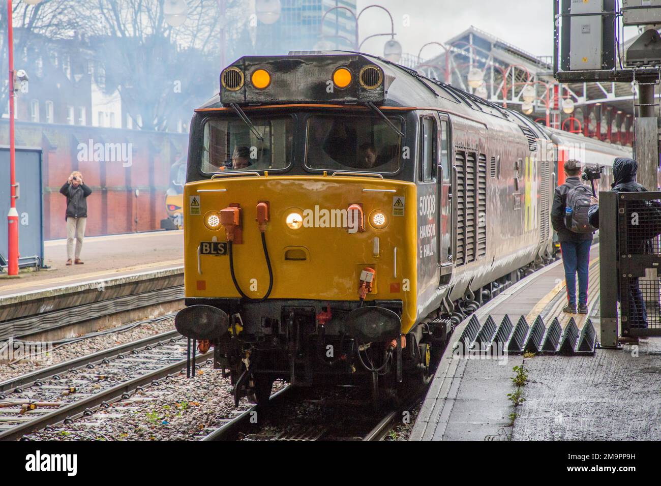 Class 50, 50008 Hanson and Hall at Marylebone Station London Stock ...