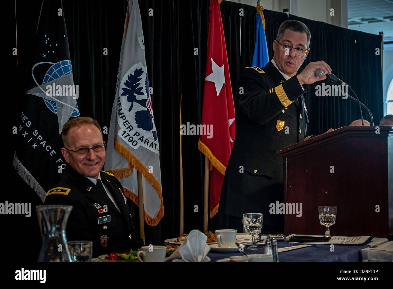 Major Gen. Lee Ellis, assistant deputy commanding general for National ...