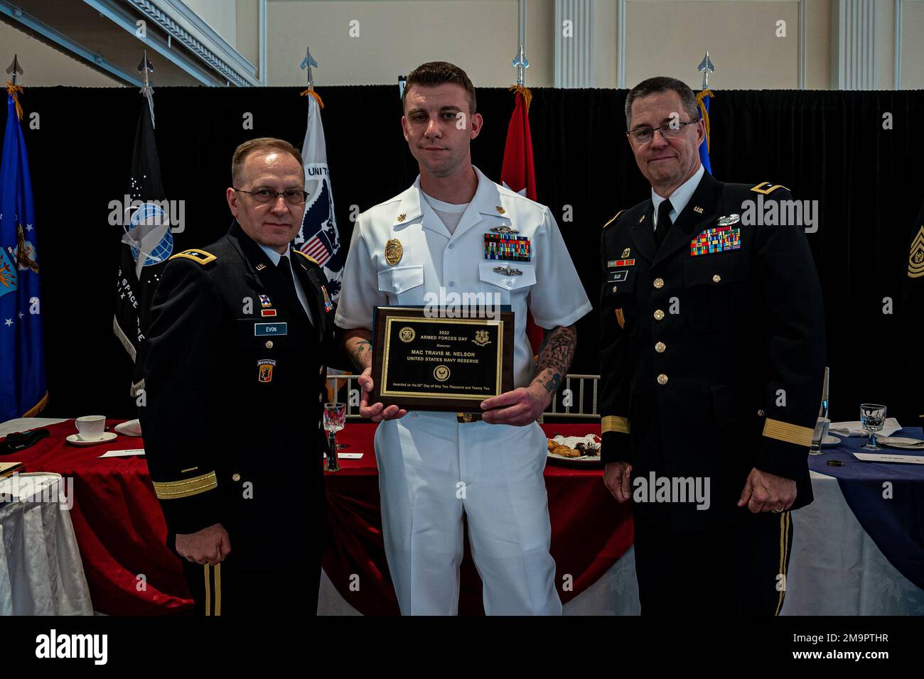 U.S. Navy Reserve Chief Petty Officer Travis Nelson, chief master-at ...