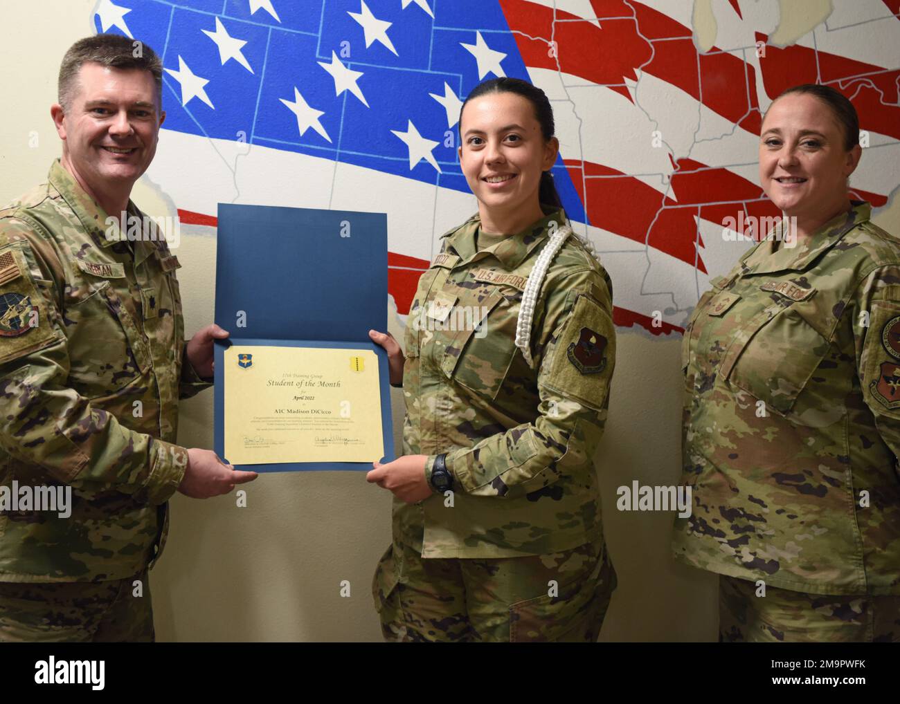 U.S. Air Force Lt. Col. James Freeman, 17th Training Group deputy ...