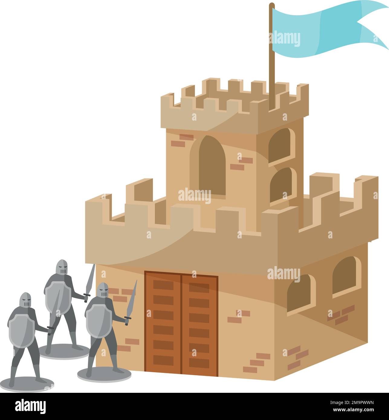 Construction toys fort hi-res stock photography and images - Alamy